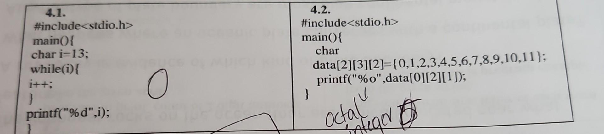 Solved 4.13. frinclude int fin(int num); main O{ int i=3,val | Chegg.com