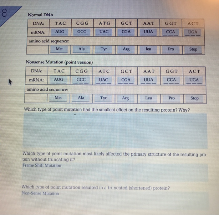 Solved Gene Expression and DNA Technology Instructions Fill | Chegg.com
