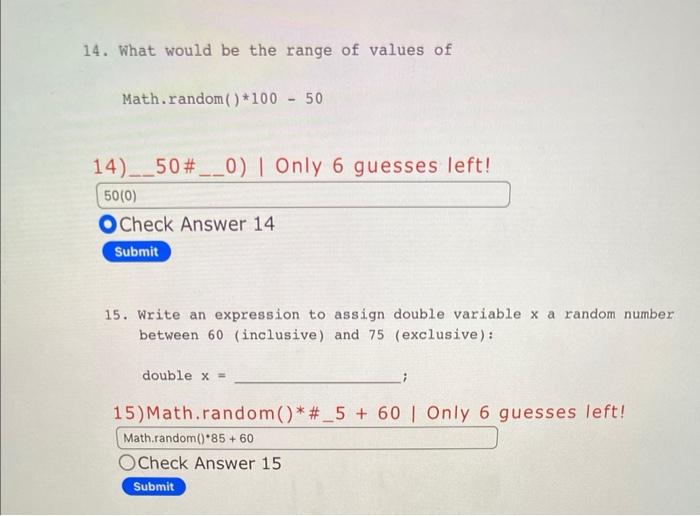 Solved What are inclusive and exclusive numbers produced by | Chegg.com
