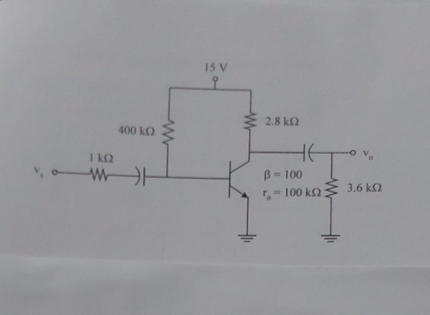 Solved a. Sketch ac equivalent circuit using re model b. | Chegg.com