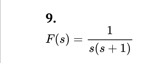 Solved Finding inverse Laplace transforms Find the inverse | Chegg.com