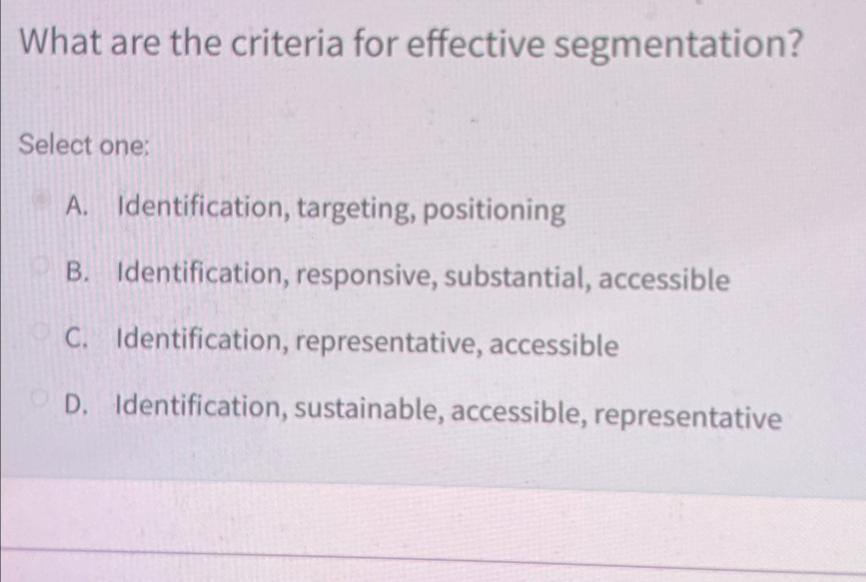 Solved What are the criteria for effective | Chegg.com