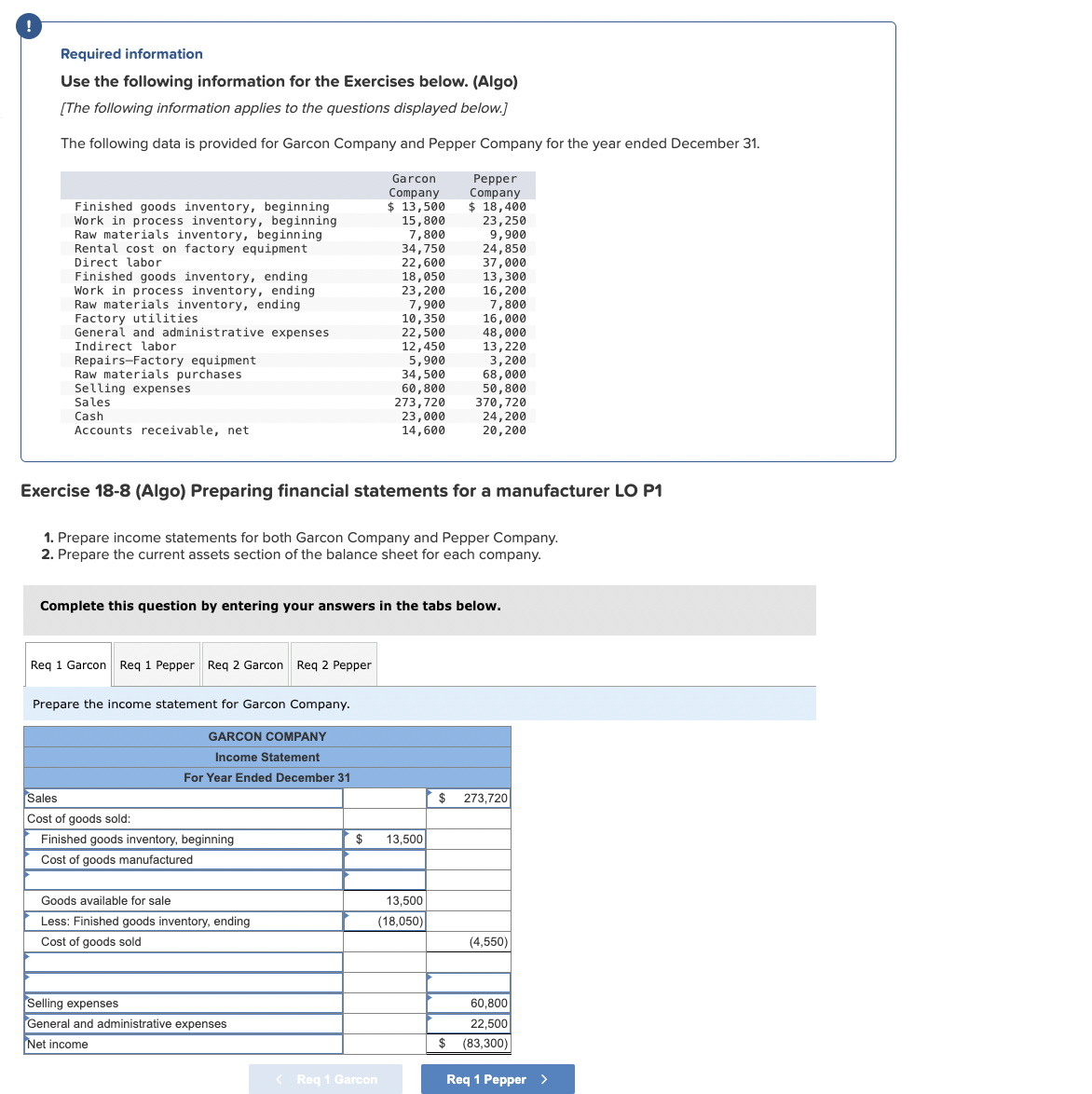 Solved Required informationUse the following information for | Chegg.com