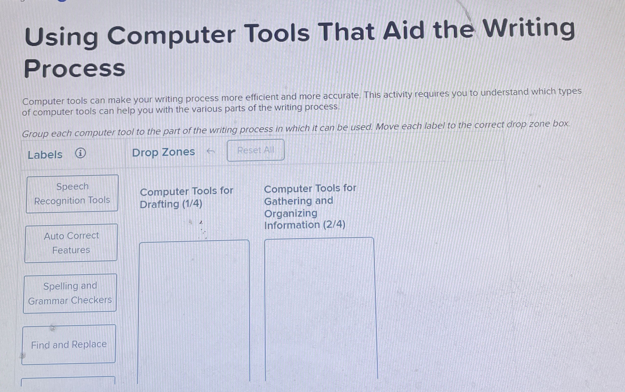 Solved Using Computer Tools That Aid the | Chegg.com
