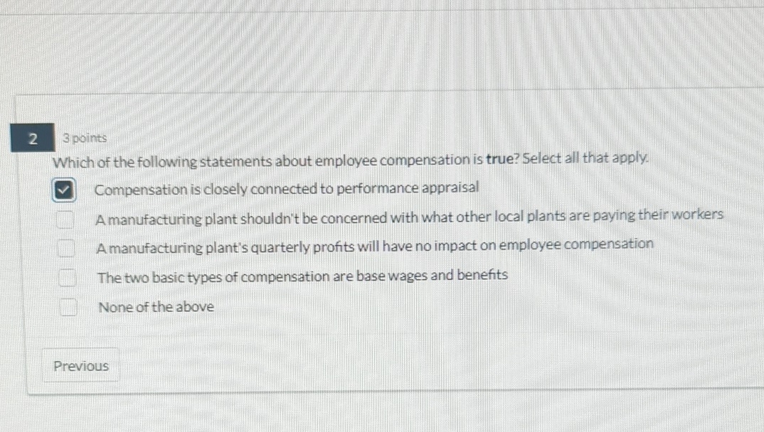 Solved 3 ﻿pointsWhich of the following statements about | Chegg.com