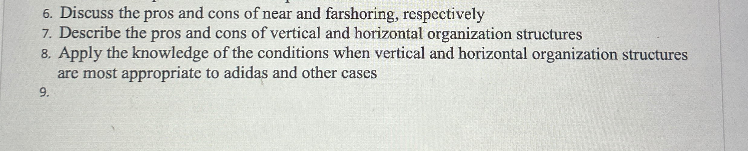 Solved Discuss the pros and cons of near and farshoring, | Chegg.com