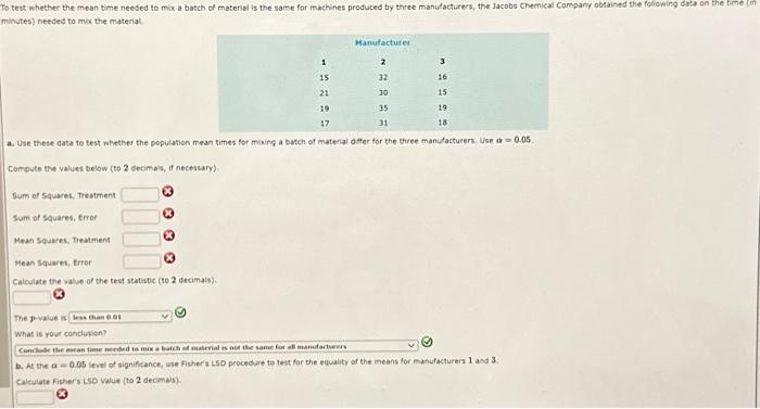Solved a. Use these cata to test whether the population mean | Chegg.com