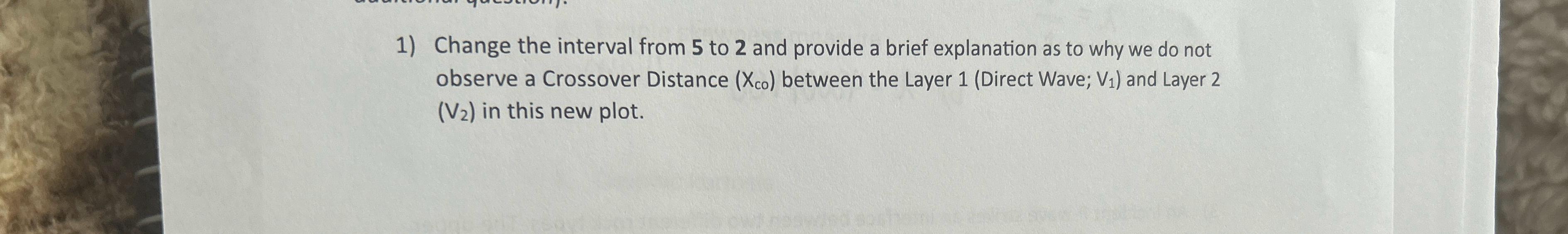 Solved Change the interval from 5 ﻿to 2 ﻿and provide a brief | Chegg.com