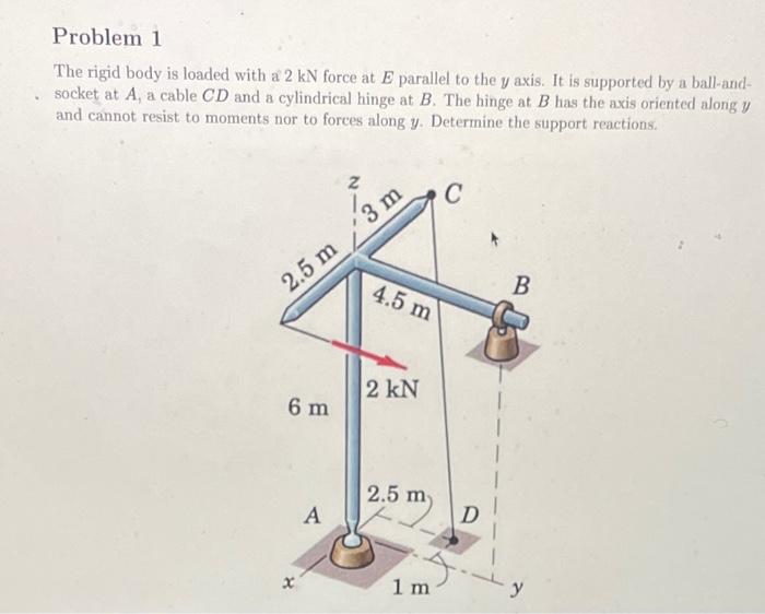 [Solved]: test The rigid body is loaded with a ( 2 mathrm{