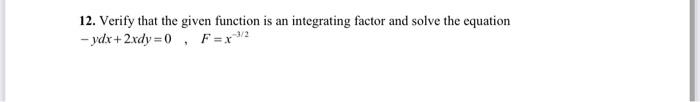 Solved 15. Solve the following nonlinear, first-order ODE: | Chegg.com
