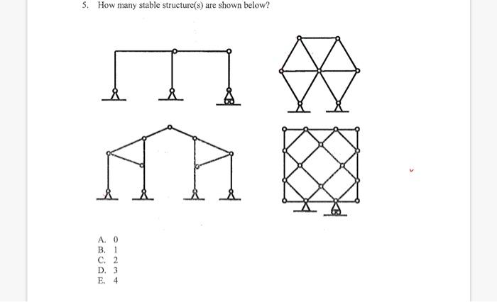 Solved 5. How many stable structuro(s) are shown below? Å H | Chegg.com