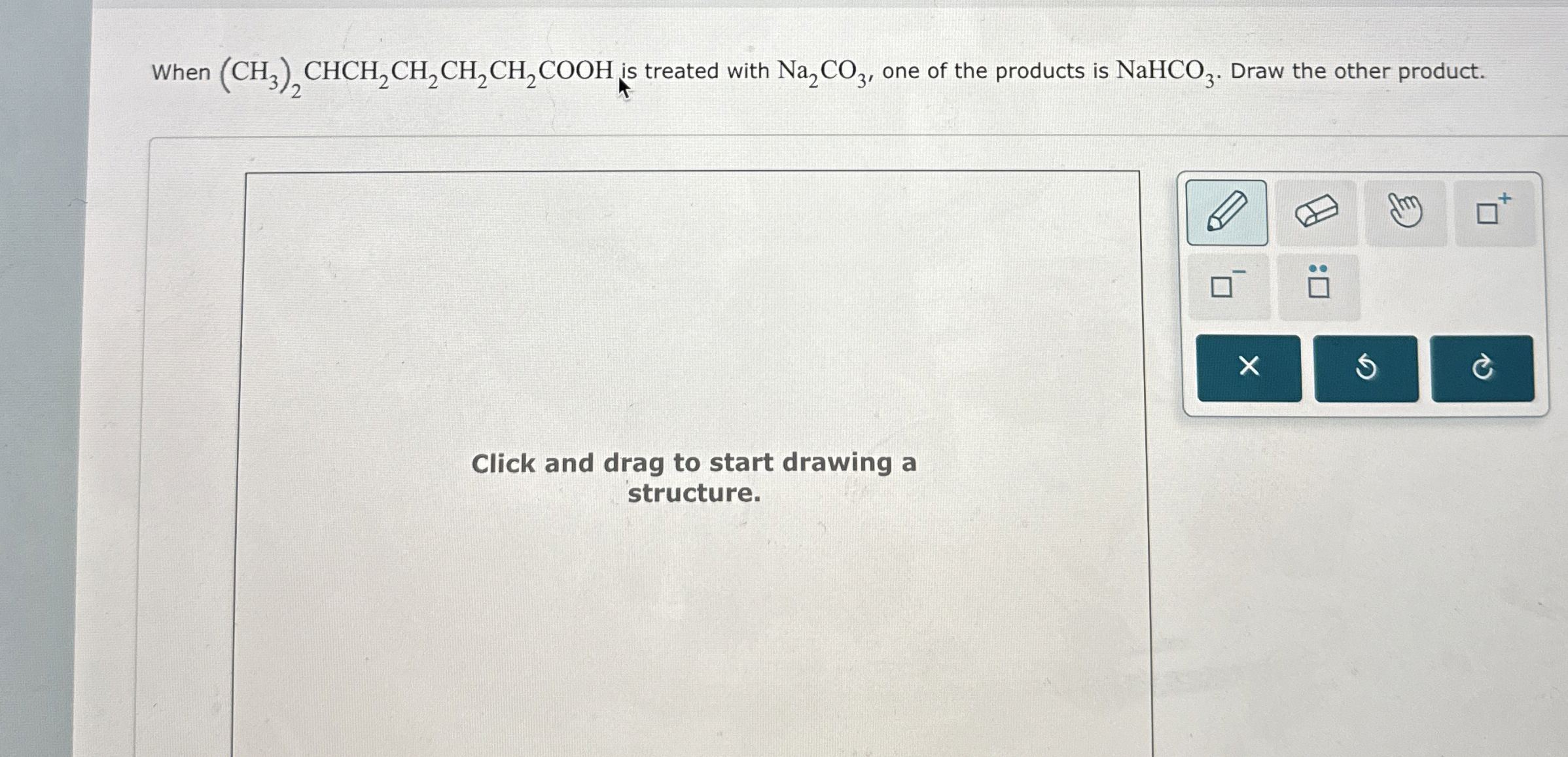 Solved When (CH3)2CHCH2CH2CH2CH2COO H ﻿is treated with | Chegg.com
