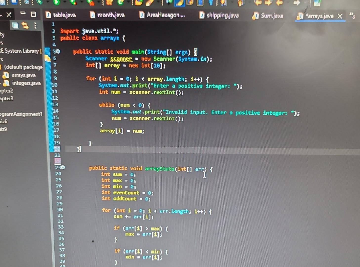 Solved I do not know what is wrong with my code could you | Chegg.com