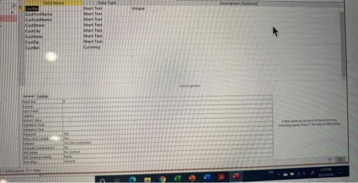 Part 1-A : Creating Tables For this project, you have | Chegg.com