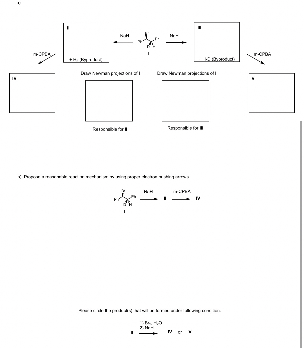 Solved a)Responsible for IIResponsible for IIIb) ﻿Propose a | Chegg.com