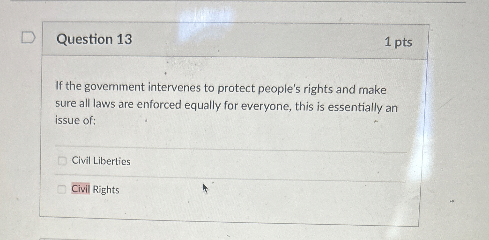Solved Question 131 ptsIf the government intervenes to | Chegg.com Solved Question 131 ptsIf the government intervenes to | Chegg.com