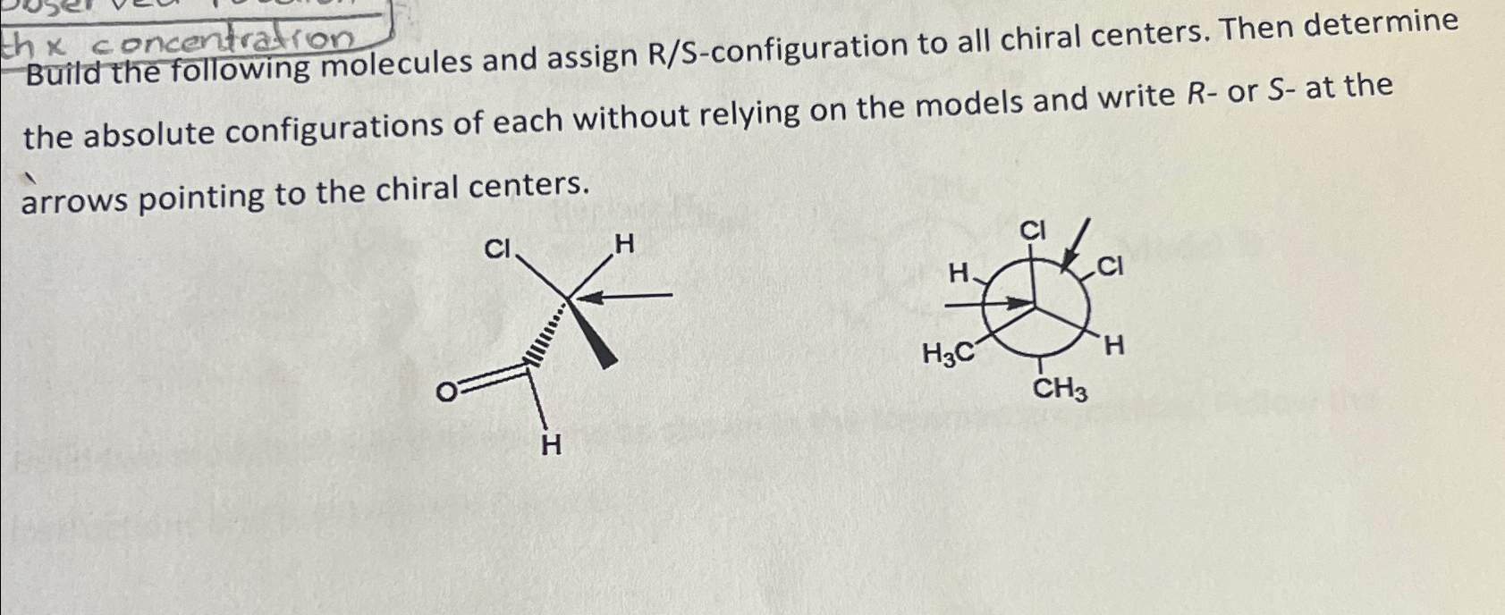 Build the following molecules and assign | Chegg.com