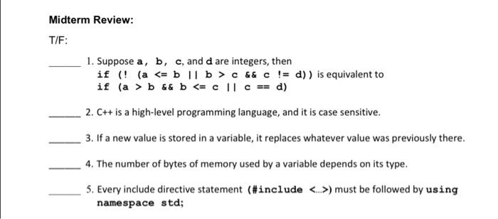 Solved Loops: 1. What is the difference between for, while, | Chegg.com