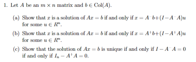 Solved Linear Algebra with applications, please help! Step | Chegg.com