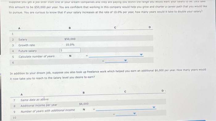 Solved 3. NPER Functions Calculating the number of periods. | Chegg.com