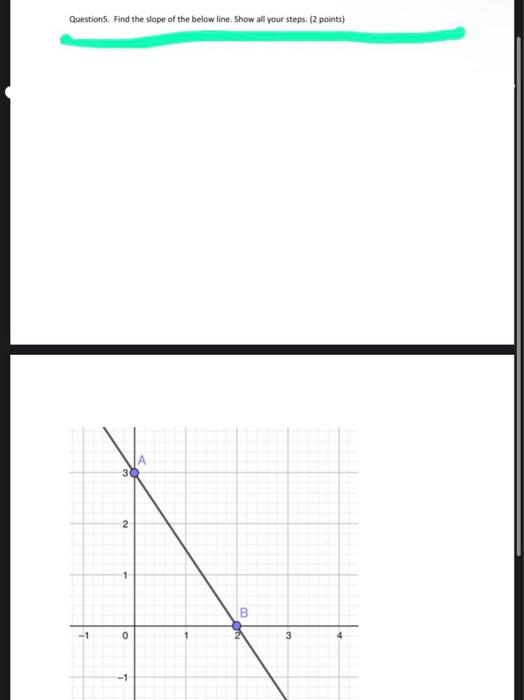 Solved Question 3. Find the equation of vertical line | Chegg.com