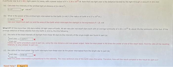 Solved (a) Calculate the intenuty of the smitted light at | Chegg.com