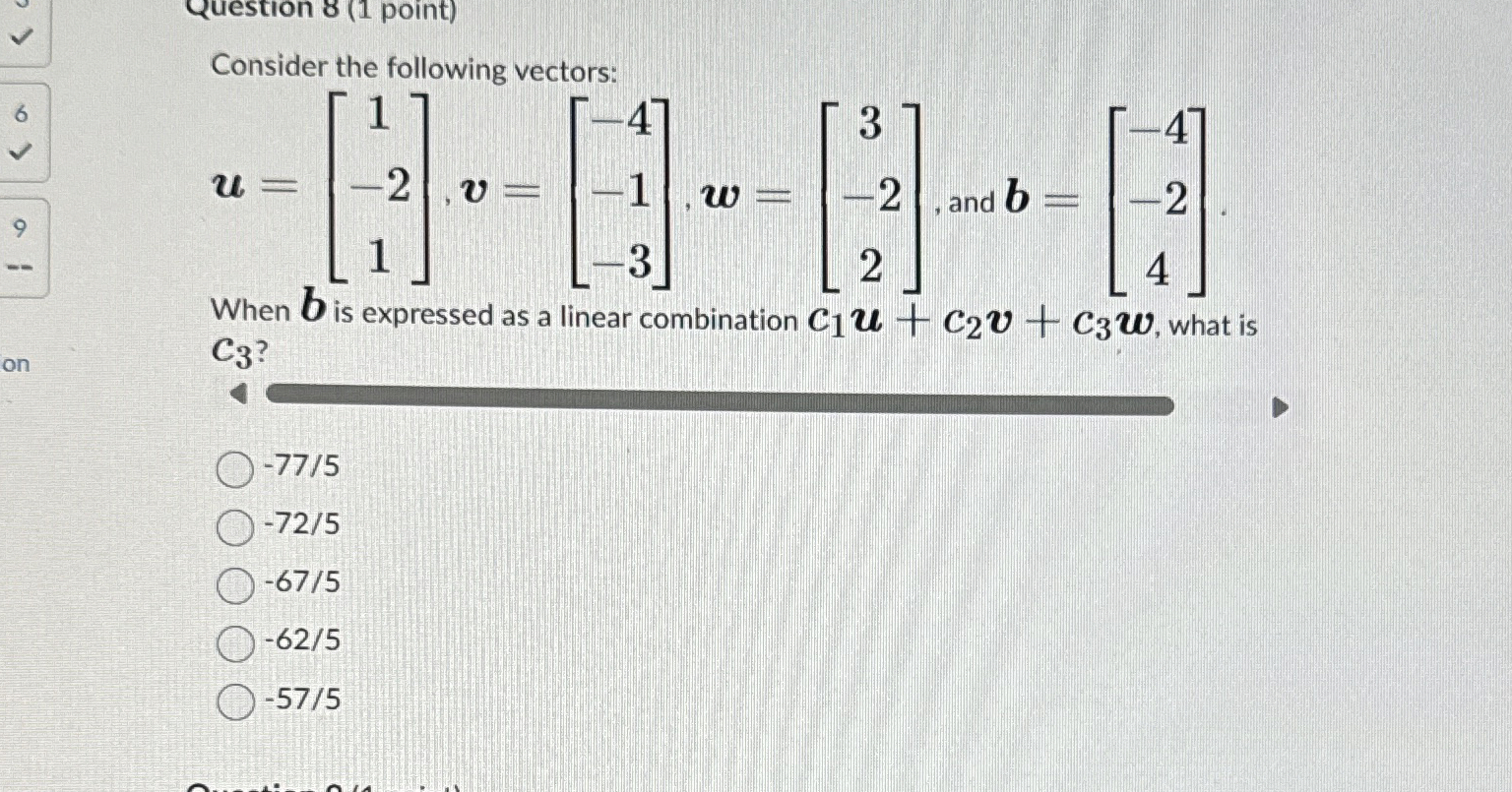 Solved Question 8 (1 point)Consider the following | Chegg.com Solved Question 8 (1 point)Consider the following | Chegg.com
