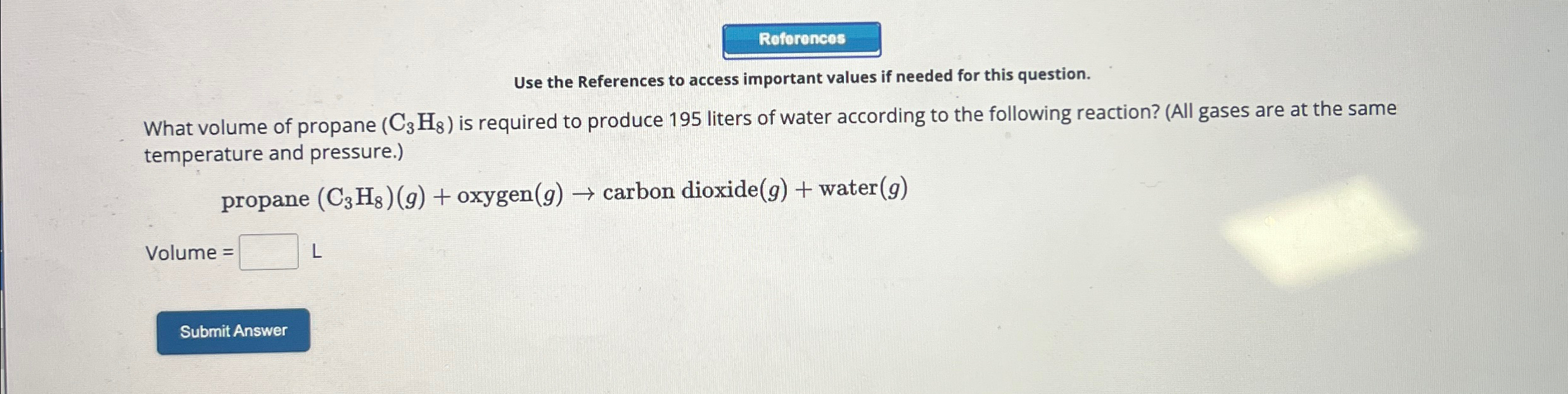 Solved Use the References to access important values if | Chegg.com