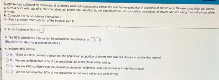 Solved Suppose data collected by observers at randomly | Chegg.com