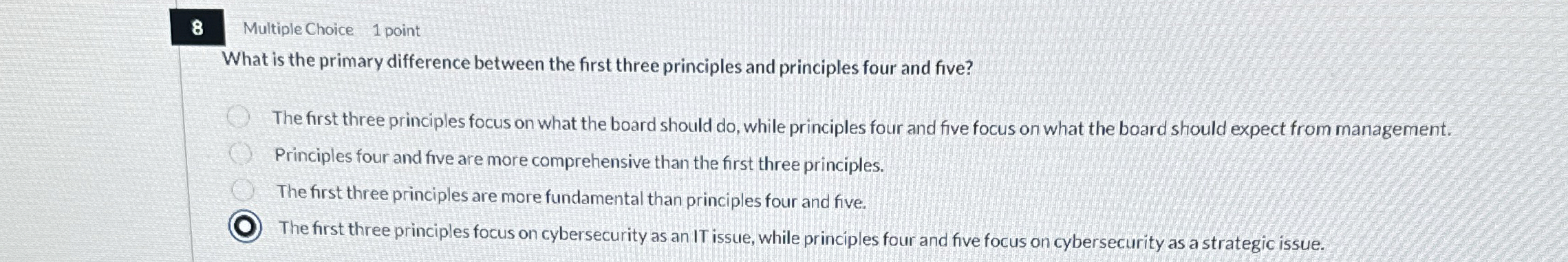 Solved 8Multiple Choice1 ﻿pointWhat is the primary | Chegg.com