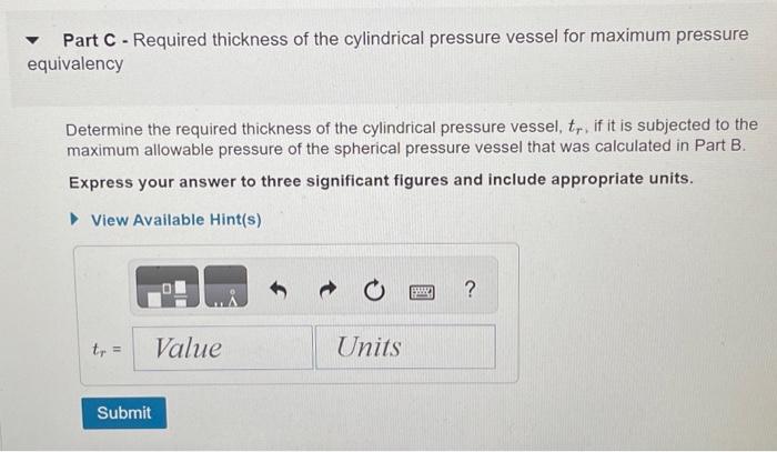 Solved Learning Goal: To calculate the maximum allowable | Chegg.com