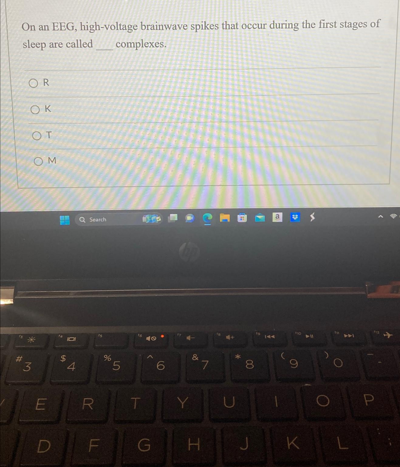 Solved On an EEG, high-voltage brainwave spikes that occur | Chegg.com