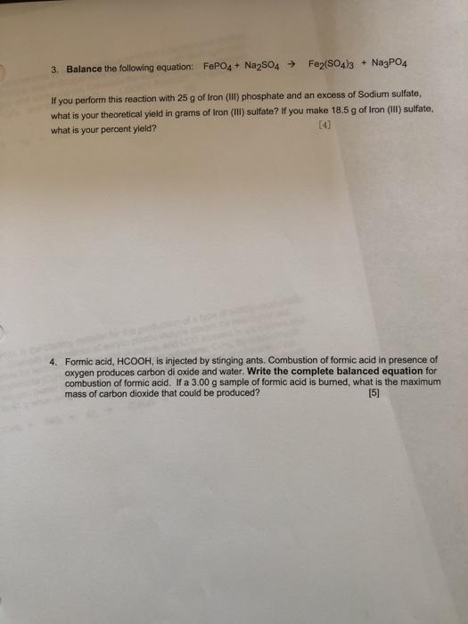 Solved Lab Report #21: [Limiting Reactant, Excess Reactant, | Chegg.com