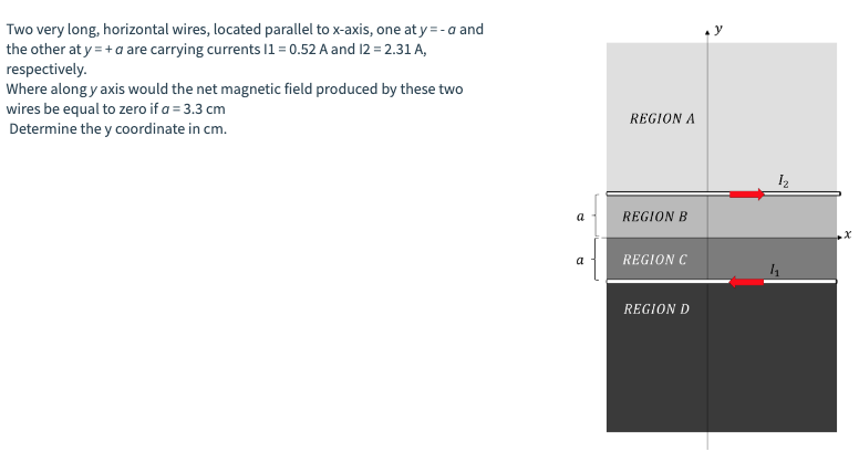 Solved Two very long, horizontal wires, located parallel to | Chegg.com