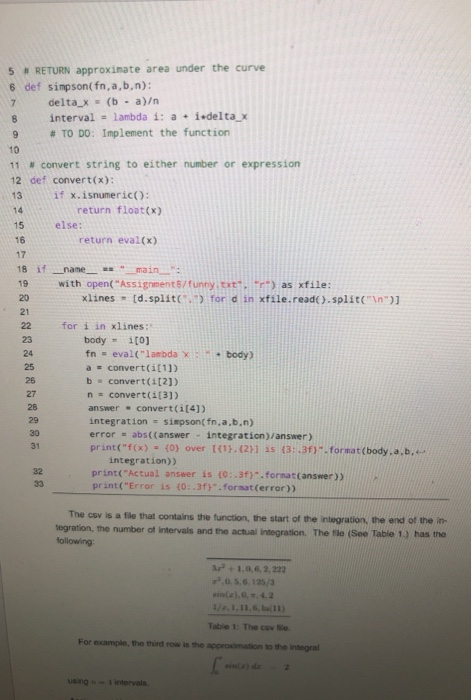 Problem 5: Simpson's Rule In this problem, we will | Chegg.com