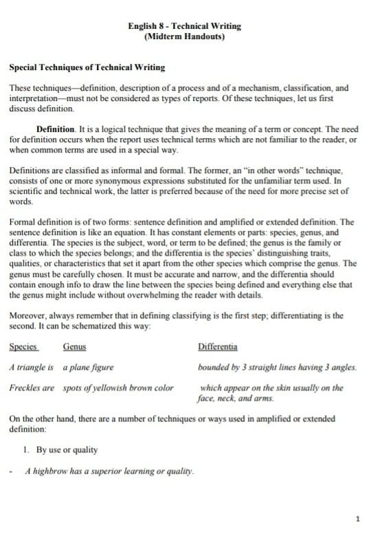 Solved Read and study the different techniques of Extended | Chegg.com