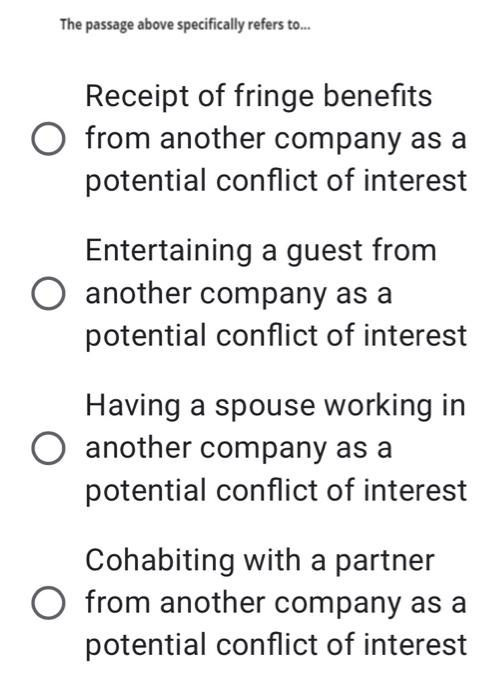 Solved The fundamental principle guiding the policy on | Chegg.com