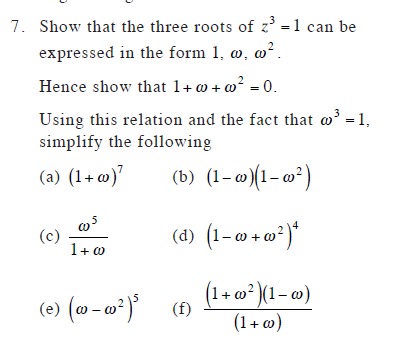 Solved Show that the three roots of z3=1 ﻿can beexpressed in | Chegg.com