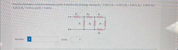 Solved Find the equivalent resistance between points Aand B | Chegg.com Solved Find the equivalent resistance between points Aand B | Chegg.com