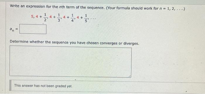 Solved Find a formula for the general term n of the | Chegg.com
