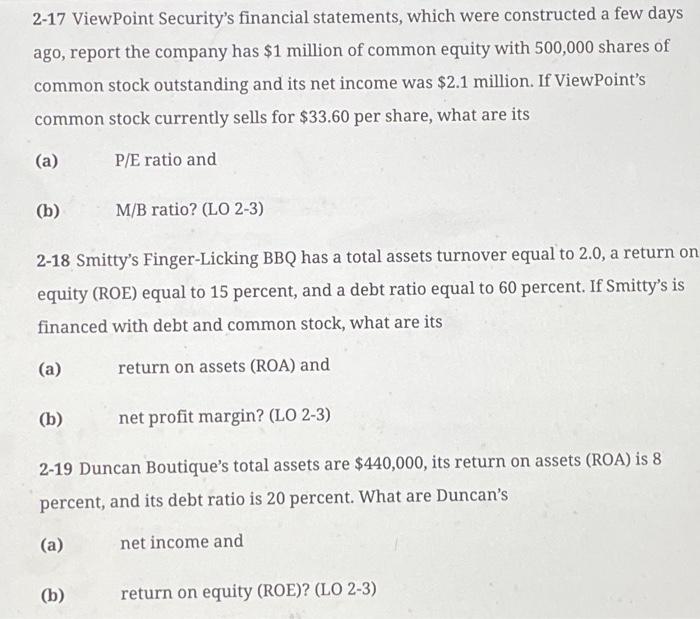 Solved I don't really understand how to do a lot of these | Chegg.com