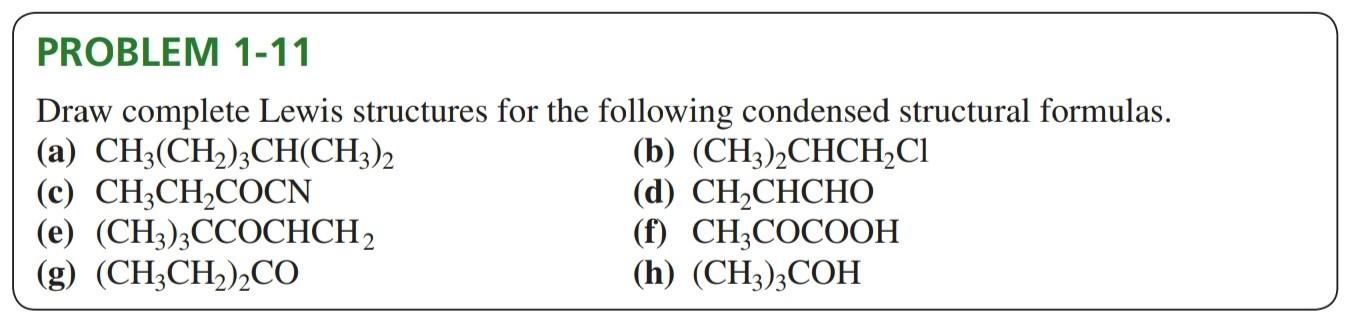 Solved Draw complete Lewis structures for the following | Chegg.com