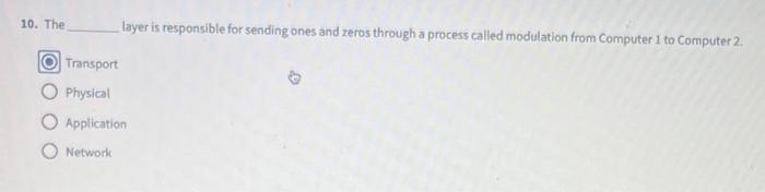 Solved Use The Following Scenario To Answer The 10 Questions