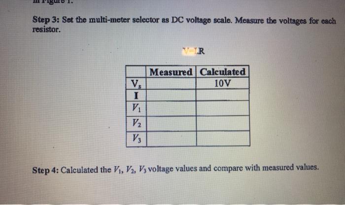 Solved Part 1 Object: To observe the Kirchhoff Voltage Law | Chegg.com