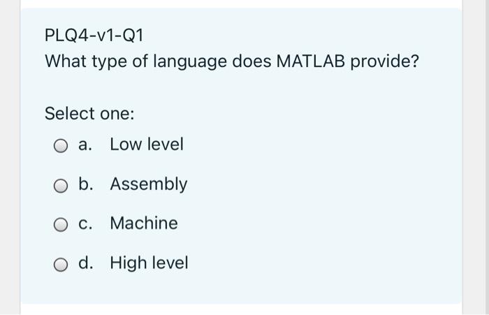 Solved PLQ4-v1-Q40 The video "Programming and Developing | Chegg.com