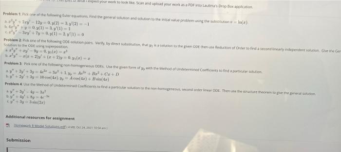 Solved expect your work to look like scan and upload your | Chegg.com