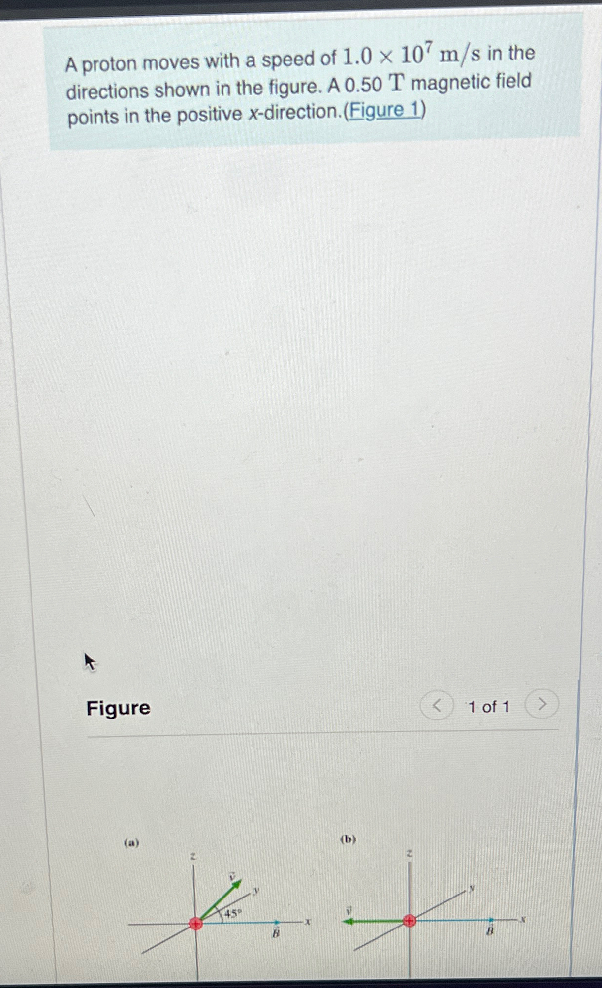 Solved 1.What is the magnitude of the magnetic force F on | Chegg.com