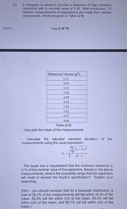 Solved how do I calculate the value to be compared in the | Chegg.com