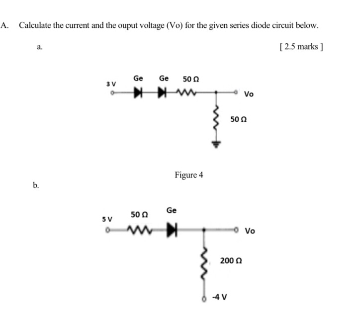 Solved C. Determine the peak output voltage and the average | Chegg.com