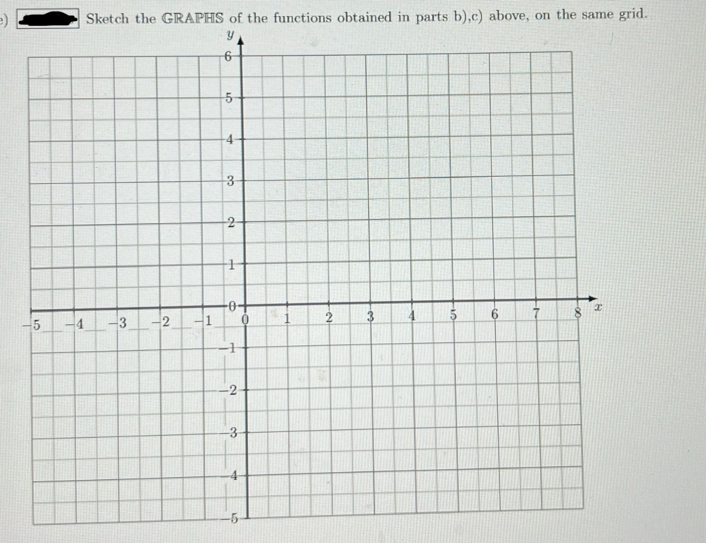 Sketch the GRAPHIS of the functions obtained in parts | Chegg.com